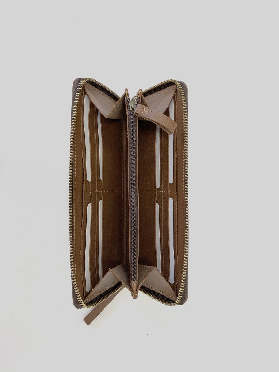 Juju Leather Wallet Congnac – Coco and Blush Co